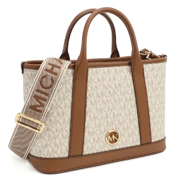 MICHAEL KORS マイケルコース トートバッグ 30R4G99T1V 099 LUISA レディース ホワイト