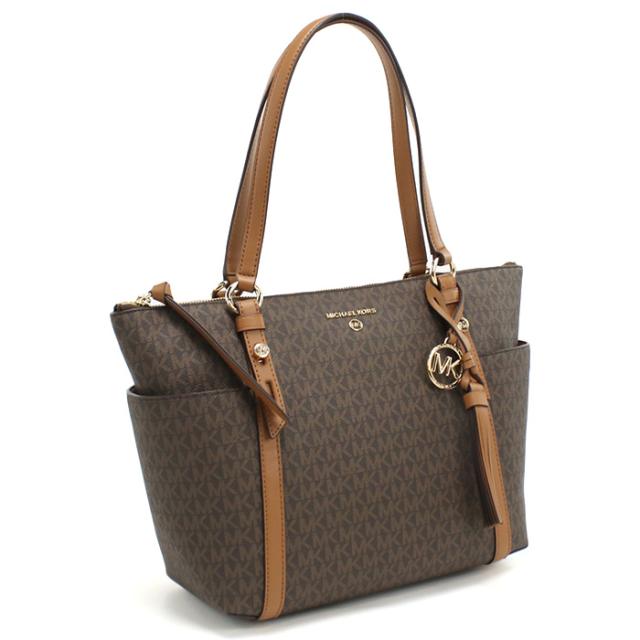 MICHAEL KORS マイケルコース トートバッグ 30T0GNXT2B 252 SULLIVAN レディース ブラウン