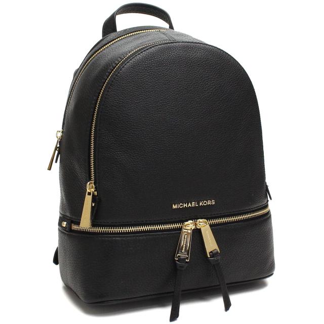 MICHAEL KORS マイケルコース バックパック 30S5GEZB1L LEATHER 001 RHEA ZIP レディース ブラック