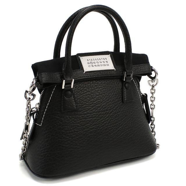 Maison Margiela  メゾンマルジェラ 5AC マイクロ S56WG0081 P4455 T8013 レディース ブラック