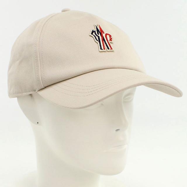 MONCLER モンクレール ベースボール キャップ ロゴ刺繍3B00003 04863 20Ｄ メンズ レディース ベージュ