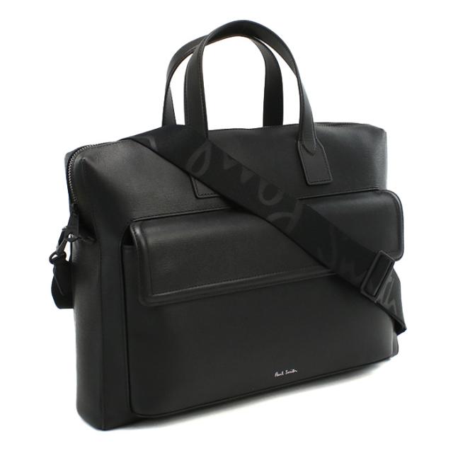 Paul Smith ポールスミス ブリーフケース M1A8031 BSGRAI 79 メンズ ブラック