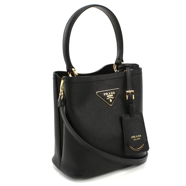 PRADA プラダ ハンドバッグ 1BA217 2ERX V OOD F0002 レディース ブラック