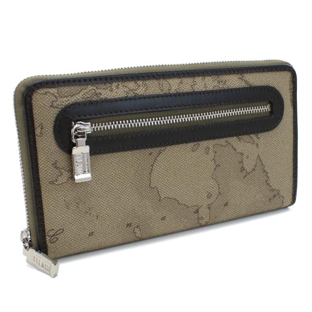 PRIMA CLASSE プリマクラッセ 長財布ラウンドファスナー W028 6130 0590 GEO CLASSIC レディース グレー