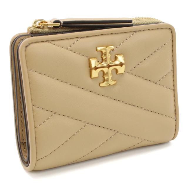 Tory Burch トリーバーチ 二折財布小銭入付き 153121 250 KIRA レディース ベージュ
