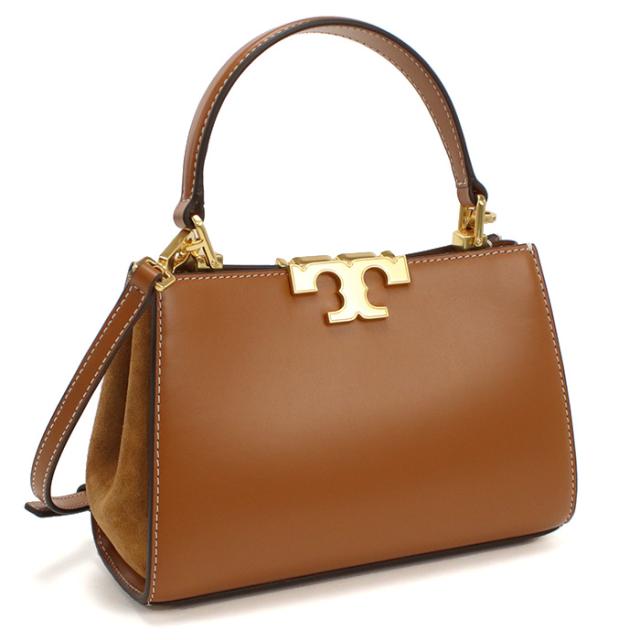 TORY BURCH トリーバーチ エレノア ミニサッチェル ハンドバッグ 154816 201 ELEANOR レディース ブラウン