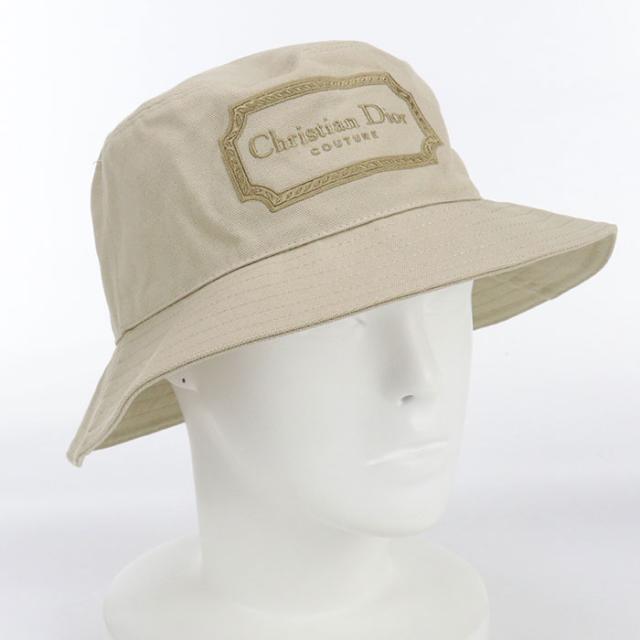 【中古・未使用】DIOR ディオール ハット 293C906I5641 バケットハット メンズ ベージュ