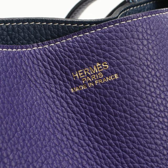 中古良品HERMES エルメス トートバッグ ドゥブルセンス36 □N刻印
