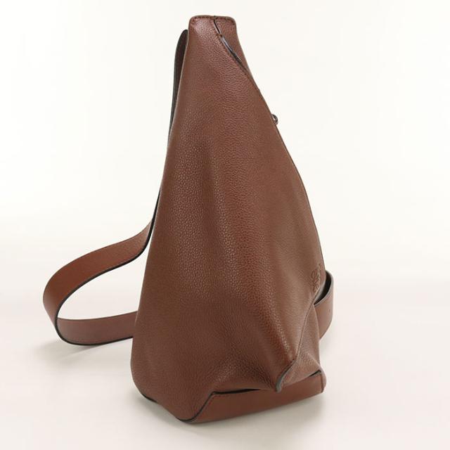 中古良品LOEWE ロエベ ボディバッグ B511A09X06 ボディバッグ アントン スリング ユニセックス ブラウン