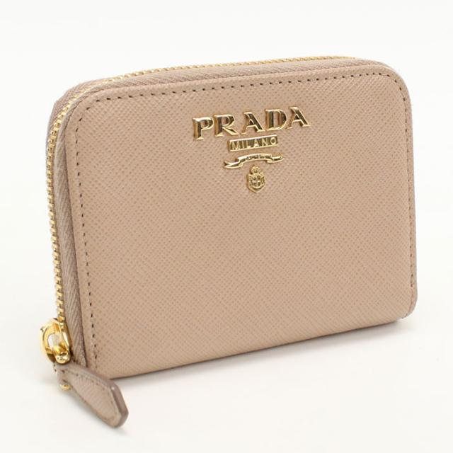 中古良品PRADA プラダ 小銭入れ 1MM268 F0236 ケース レディース ピンク
