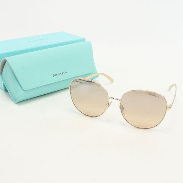 【中古・未使用】TIFFANY&Co. ティファニー サングラス TF3079 レディース ブラウン
