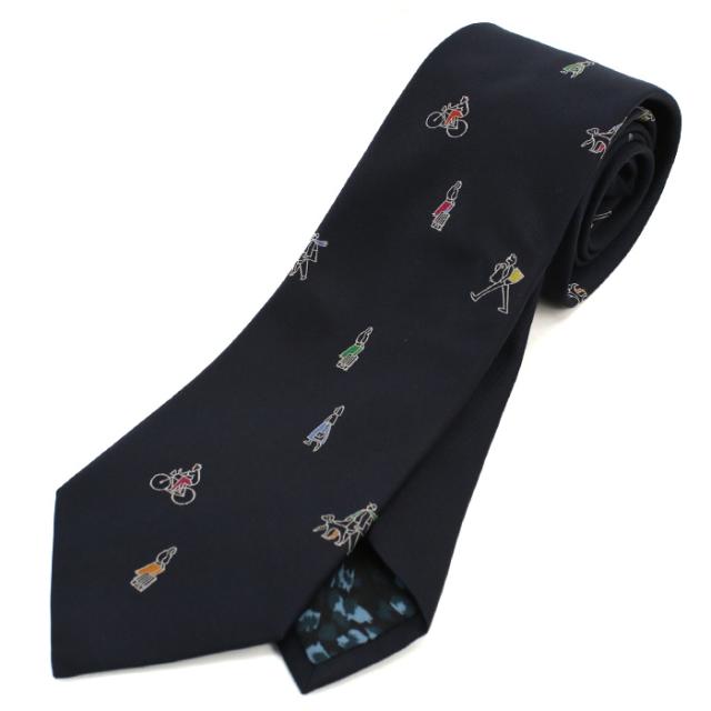 Paul Smith ポールスミス ネクタイ M1A0TIE PT369 49 メンズ ネイビー