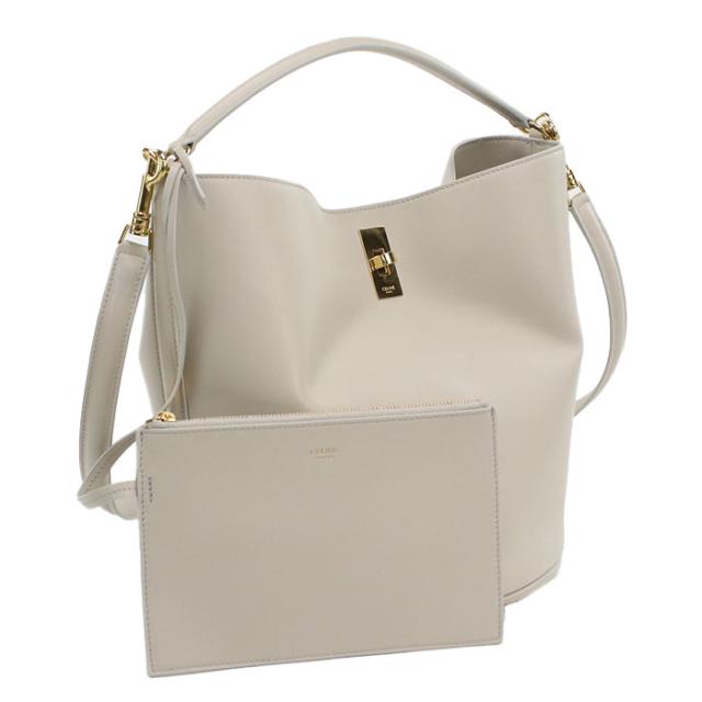 CELINE セリーヌ セミショルダー  16（セーズ）19557 3CR4 02LS レディース ホワイト