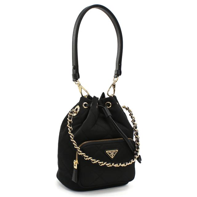 PRADA プラダ Re-Edition 1995 チェーン Re-Nylon ショルダーバッグ 1BH038 2AOS V TOO F0002 ハンドバッグ レディース ブラック