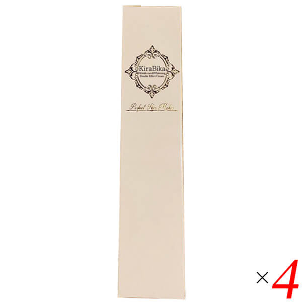 KiraBika きらびか リンクルケア&ホワイトニングダブルエフェクトクリーム 22g 4個セット 医薬部外品 送料無料