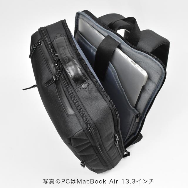 ムスタッシュ moustache on time ビジネスリュック A4 2気室 JJT2066