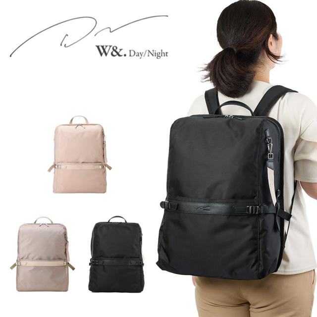 リュック レディース ビジネス W&.Day/Night リッカ B4サイズ 15.6インチPC収納 ビジネスリュック 通勤 エース ビジネスバッグ バッグ きれいめ ブランド 軽量 軽い おしゃれ 女性 大きめ 大きい 大容量 11713
