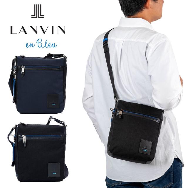 ランバン オン ブルー ショルダーバッグ B5 LANVIN en Bleu リール 大容量 大きめ メンズ レディース ブランド 大人 おしゃれ 人気 スマート ショルダーバック 斜めかけバッグ 斜め掛けバッグ 530111