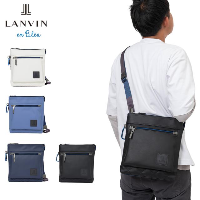 ランバン オン ブルー ショルダーバッグ B5サイズ LANVIN en Bleu クレンズ メンズ レディース ブランド 大人 おしゃれ 人気 スマート ショルダーバック 斜めかけバッグ 斜め掛けバッグ 502112