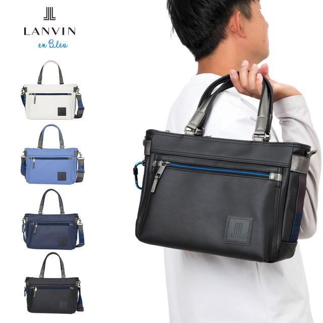 ランバン オン ブルー ミニトート トートバッグ ショルダーバッグ 2WAY ミニトートバッグ LANVIN en Bleu クレンズ メンズ レディース ブランド 大人 おしゃれ 人気 スマート 502511
