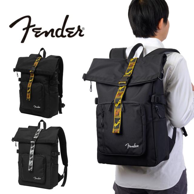 フェンダー リュック Fender フラップリュック リュックサック A4 17L バックパック メンズ レディース 通勤 通学 デイリーユース 人気 音楽 カジュアル シンプル ギター 軽量 ブランド ビンテージ おすすめ 950-6056