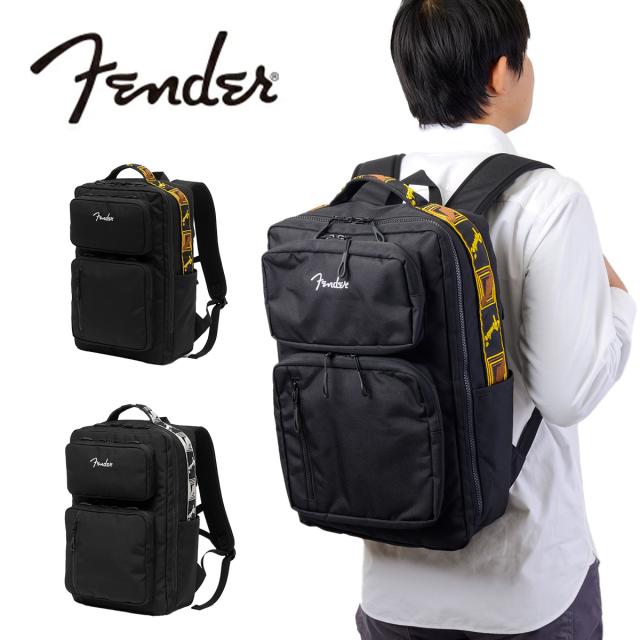 フェンダー リュック Fender リュックサック A4 17L スクエア型 バックパック メンズ レディース 通勤 通学 人気 音楽 カジュアル シンプル ギター ブランド ビンテージ おすすめ 950-6057