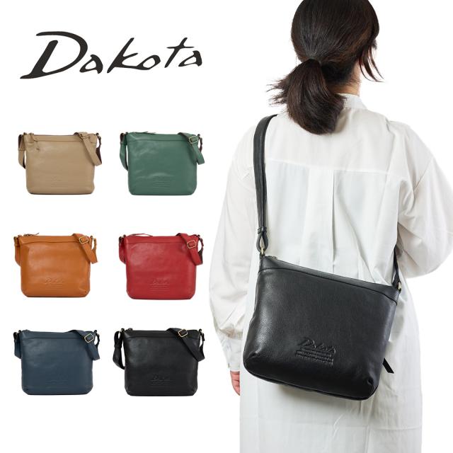 ダコタ バッグ ショルダーバッグ レディース 女性 Dakota ジェントリー 本革 革 レザー スクエア 大きめ ショルダーバッグ 斜め掛け 斜めがけ 軽い 軽量 おしゃれ ブランド 人気 30代 40代 50代 1034511