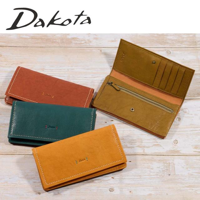 ダコタ Dakota 長財布 レディース ピアッタ かぶせ型 財布 薄い レディース財布 レディース長財布 本革 革 レザー 大容量 ブランド おしゃれ 薄い カード入れ 多い カードポケット 多数 31532
