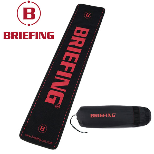 ブリーフィング ゴルフ パターマット メンズ レディース パター練習 収納 巾着 アプローチ 練習 練習用 用品 BRIEFING GOLF 黒 ブラック BRG211G15