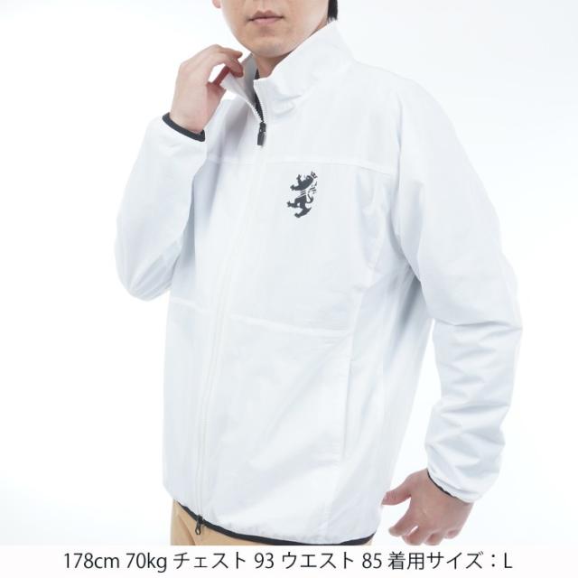 アドミラルゴルフ ジャケット メンズ 長袖 フルジップ ウィンド