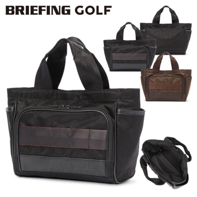 ブリーフィング ゴルフ ラウンドバッグ メンズ レディース 限定 ナイロンツイル 牛革 カートトートバッグ ミニトート ゴルフバッグ 無地 レア ブランド BRIEFING GOLF BRG253T47