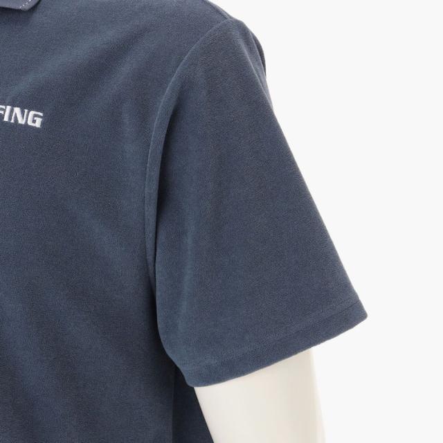 ブリーフィング ゴルフ ポロシャツ メンズ 半袖 シャツ パイル地 接触