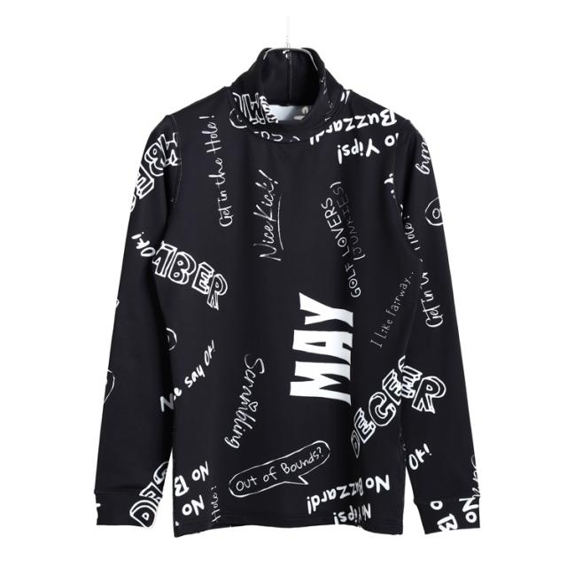 ディセンバーメイ ゴルフ モックシャツ レディース 長袖 ハイネック 裏起毛 保温 ストレッチ ゴルフウェア 春 秋 冬 ゴルフウェア ブランド 2-312-0509 DECEMBERMAY