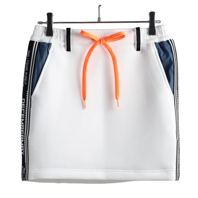 ディセンバーメイ ゴルフ ミニスカート レディース インナーパンツ ダンボールニット ストレッチ サイドライン ゴルフウェア ブランド 2-405-2519 DECEMBERMAY