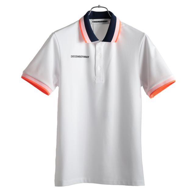 ディセンバーメイ ゴルフ ポロシャツ メンズ 半袖 シャツ ストレッチ 吸汗速乾 UVカット 汗染み防止 無地 ゴルフウェア ブランド DECEMBERMAY 1-405-0150
