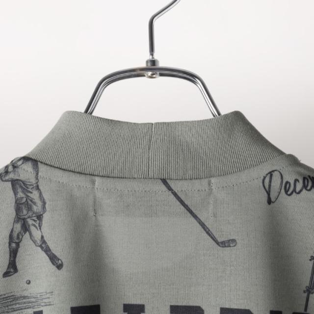 ディセンバーメイ ゴルフ モックシャツ メンズ レディース 半袖