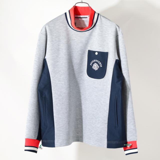 ディセンバーメイ ゴルフ ニット メンズ 長袖 ハイネック モックネック