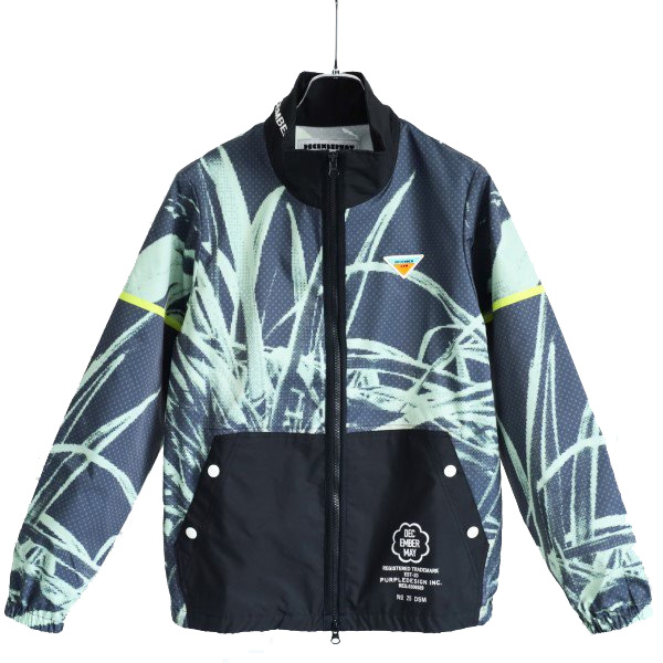 ディセンバーメイ ゴルフ ブルゾン レディース 長袖 撥水 防風 テフロン加工 アウター ウインドブレーカー フルジップ ブランド 春 夏 秋 黒 総柄 2-205-1521 ゴルフウェア DECEMBERMAY