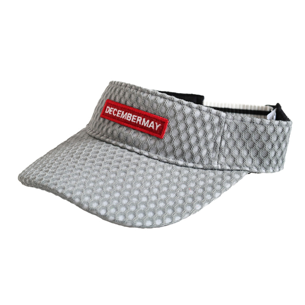 ディセンバーメイ ゴルフ バイザー メンズ レディース サンバイザー ゴルフバイザー キャップ 帽子 ブランド グレー 3-999-5108 DECEMBERMAY