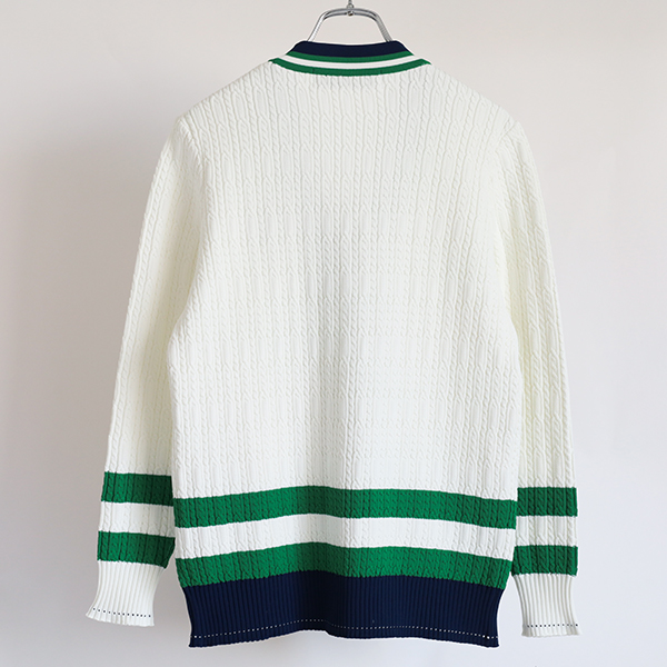 ディセンバーメイ ゴルフ カーディガン レディース ニット 軽量 薄手