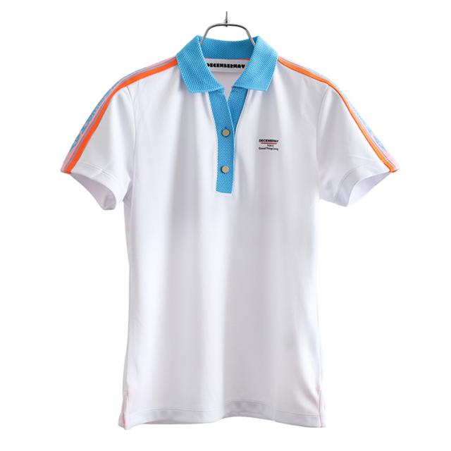 ディセンバーメイ ゴルフ ポロシャツ レディース 半袖 シャツ ポロ ゴルフウェア 春 夏 秋 ゴルフウェア ブランド 2-305-0109 DECEMBERMAY