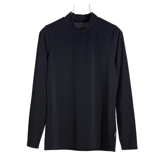 ディセンバーメイ ゴルフ モックシャツ レディース 長袖 インナーシャツ 接触冷感 吸水速乾 UVカット ストレッチ 無地 春 夏 秋 ゴルフウェア ブランド 2-305-0507