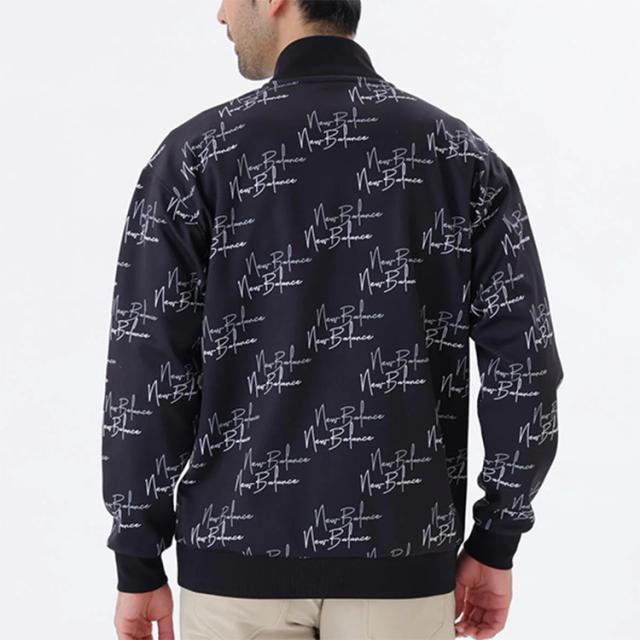 ニューバランス ゴルフ ブルゾン メンズ 長袖 スウェット プルオーバー