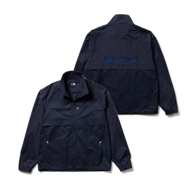 ニューエラ ゴルフ ジャケット メンズ レディース 長袖 ウインドジャケット リップストップ ストレッチ ゴルフウェア 無地 14669825 NEW ERA ブランド