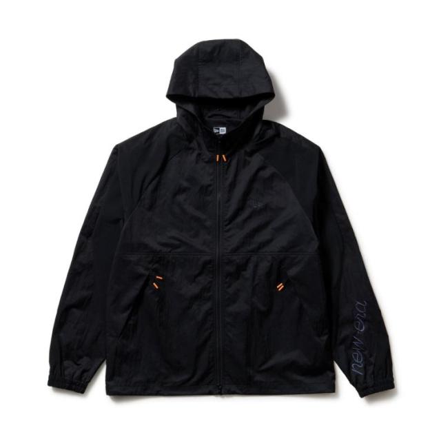 ニューエラ ゴルフ ジャケット メンズ レディース ウィンド フーディー リップストップストレッチ ゴルフウェア ブランド 春 秋 冬 無地 14669828 NEW ERA