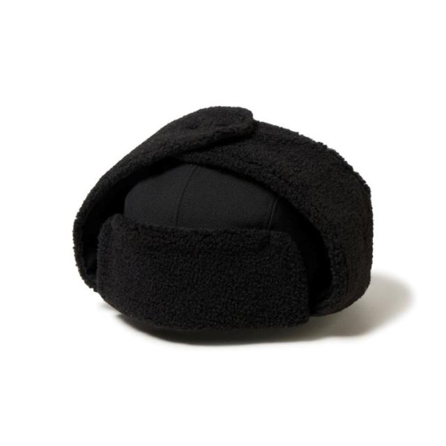ニューエラ トラッパー メンズ レディース 帽子 ポーラテックフリース フライトキャップ 14667629 NEW ERA 無地 ブランド スポーツ 冬 防寒