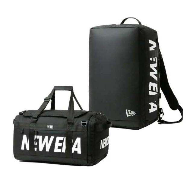 ニューエラ ダッフルバッグ メンズ レディース リュック 50L 大容量 バックパック 2way ショルダーストラップ ブランド 無地 14521343 NEW ERA