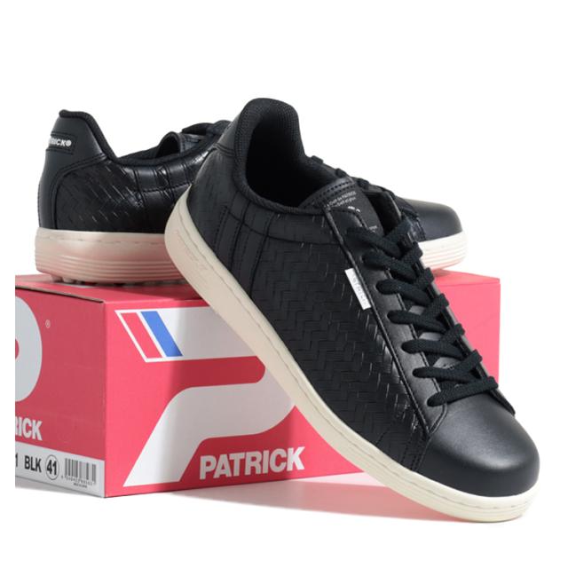 パトリック ゴルフ シューズ メンズ 靴 スパイクレス ケベック 牛革 ステアレザー 日本製 紐 紐靴 ゴルフシューズ ローカット スニーカー ブランド 無地 QUEBEC PATRICK G3021