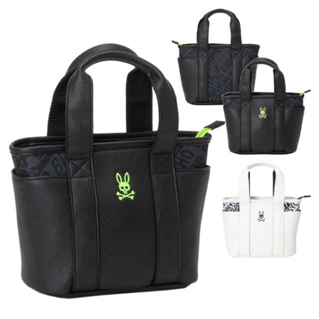 サイコバニー ゴルフ ラウンドバッグ メンズ レディース バッグ カートバッグ ファスナー ゴルフバッグ 限定 無地 ブランド PBMG5FB5 PSYCHO BUNNY