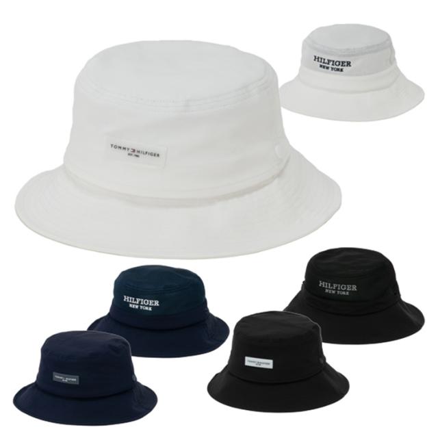 トミーヒルフィガー ゴルフ バケットハット メンズ レディース 帽子 2WAY ハット バケツハット ゴルフハット 無地 春 夏 秋 冬 ブランド THMB5S03   GOLF